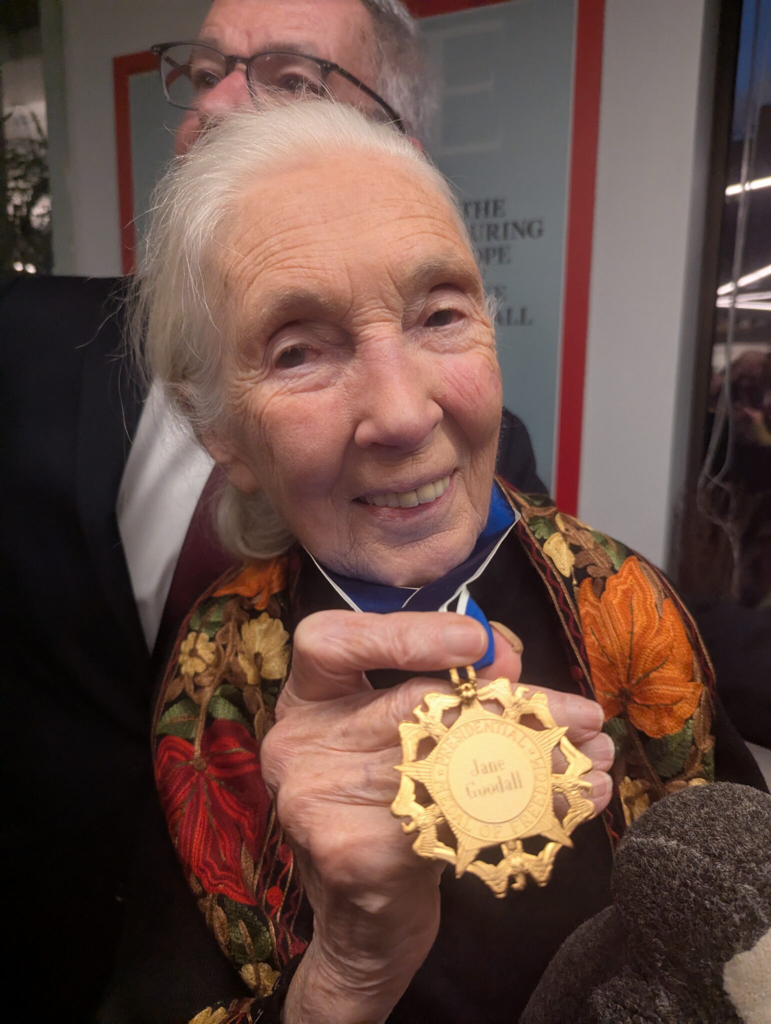 World Renowned Conservationist Dr. Jane Goodall Receives Presidential ...
